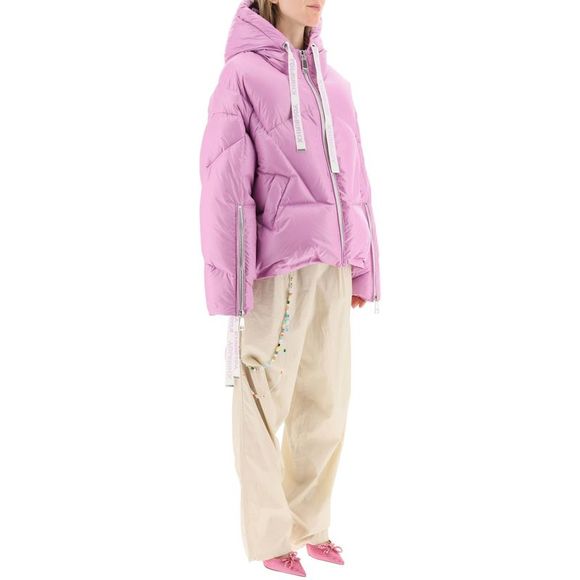 KHRISJOY | Jackets & Coats | Khrisjoy Khris Iconic Shiny Padded Jacket ...